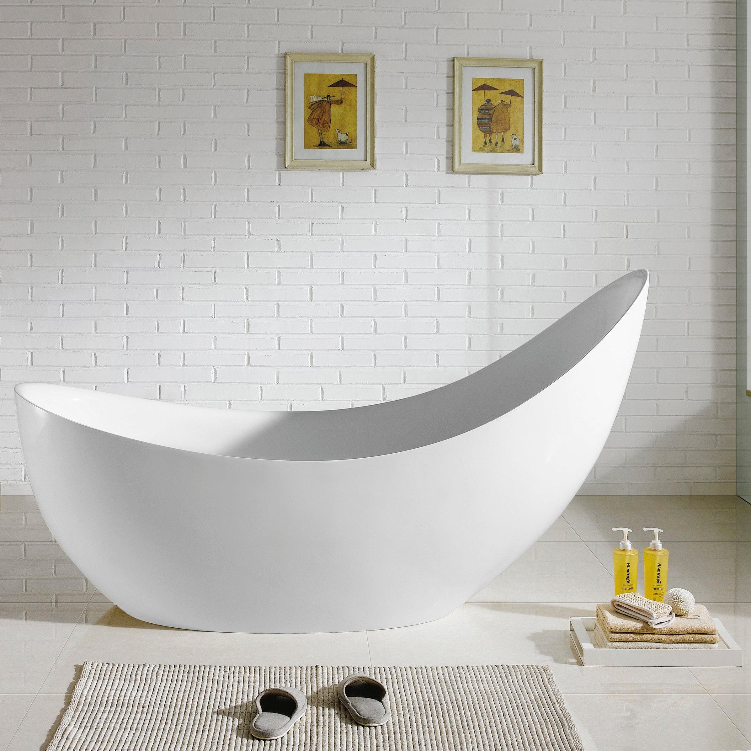 Pavia Freestanding Bath 1490/1685/2000mm – Luxern Home
